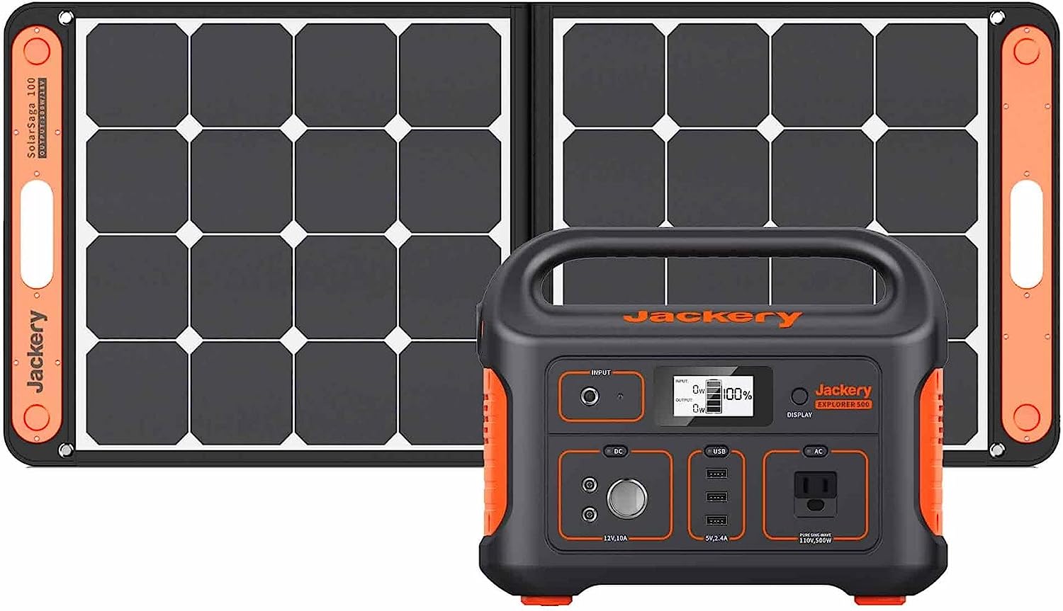 Jackery Solar Generator Explorer 500 Review - Emergency Solar Chargers
