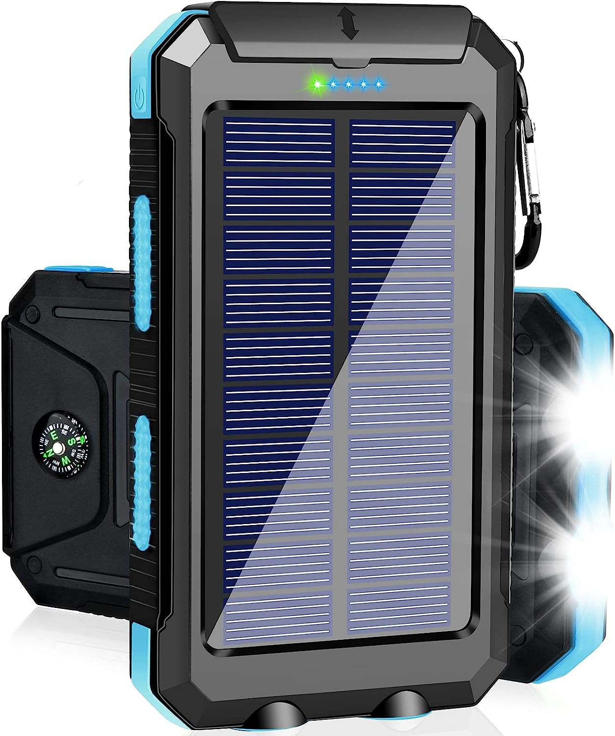 Portable Solar Power Bank - 38800mAh Charger
