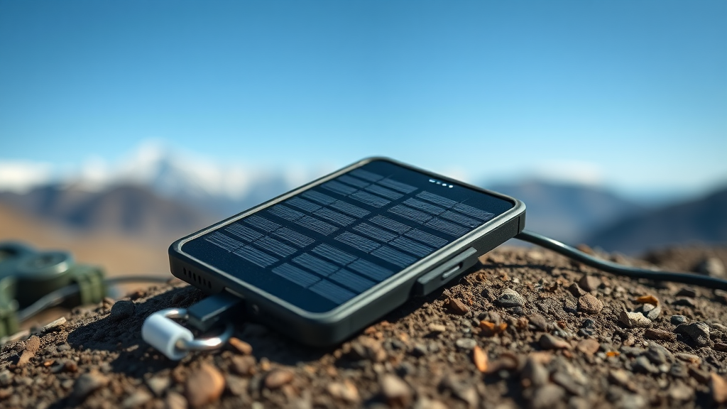 Military Grade Solar Phone Charger