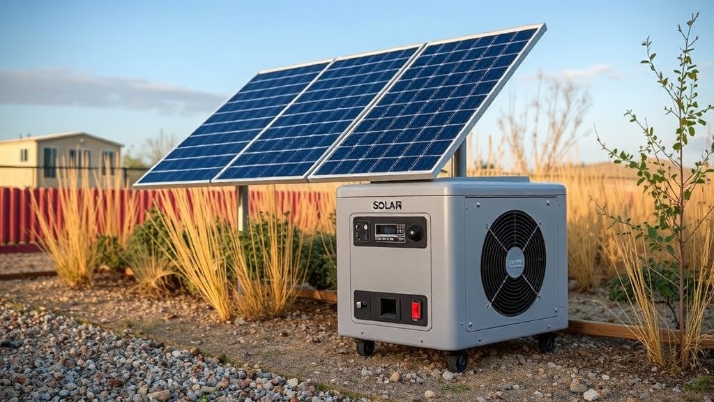 Emergency Solar Power Station Setup with Installation Guide