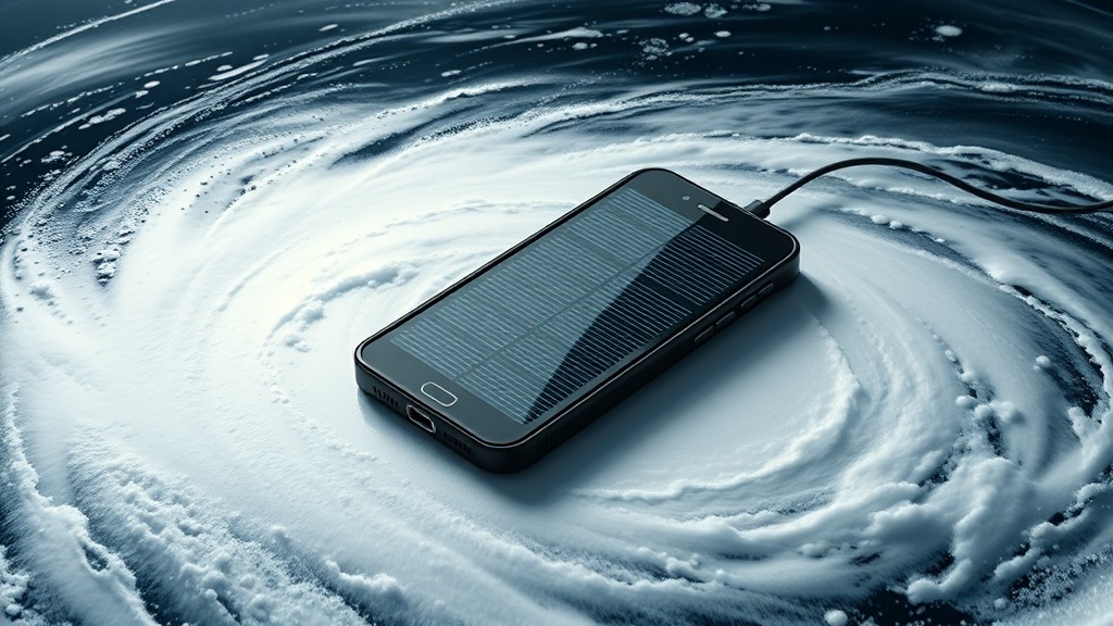Solar Charger For Use In A Hurricane To Power Cell Phones And More