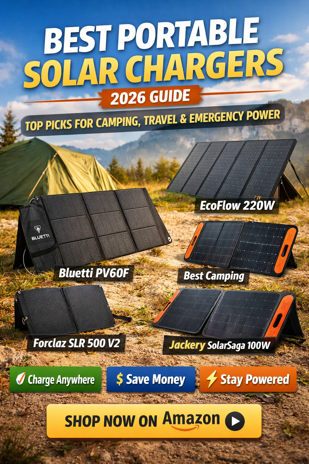 Best Portable Solar Chargers (2026 Guide)